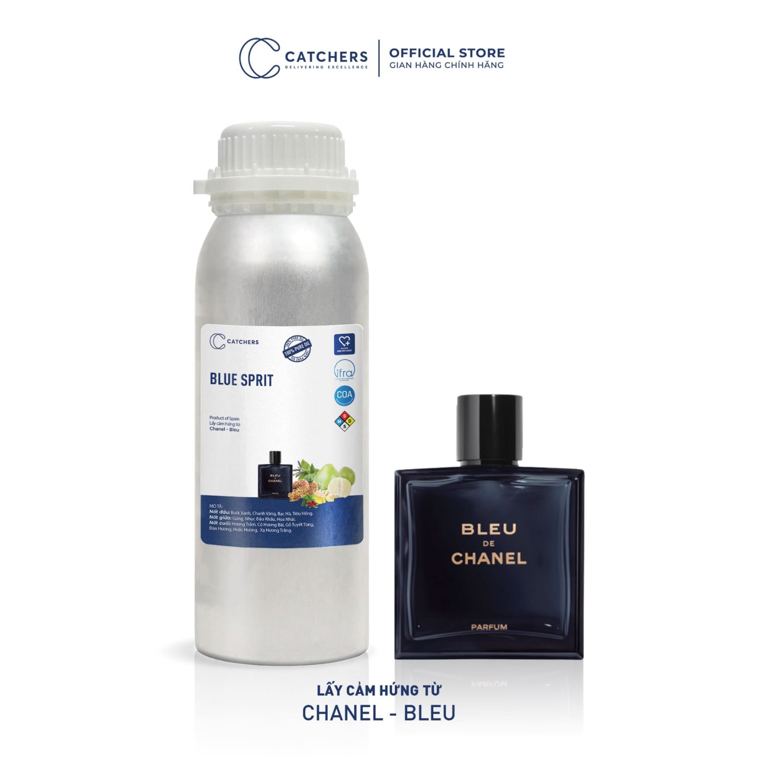 Nước Hoa Blue Sprit - Catchers International,. LLC