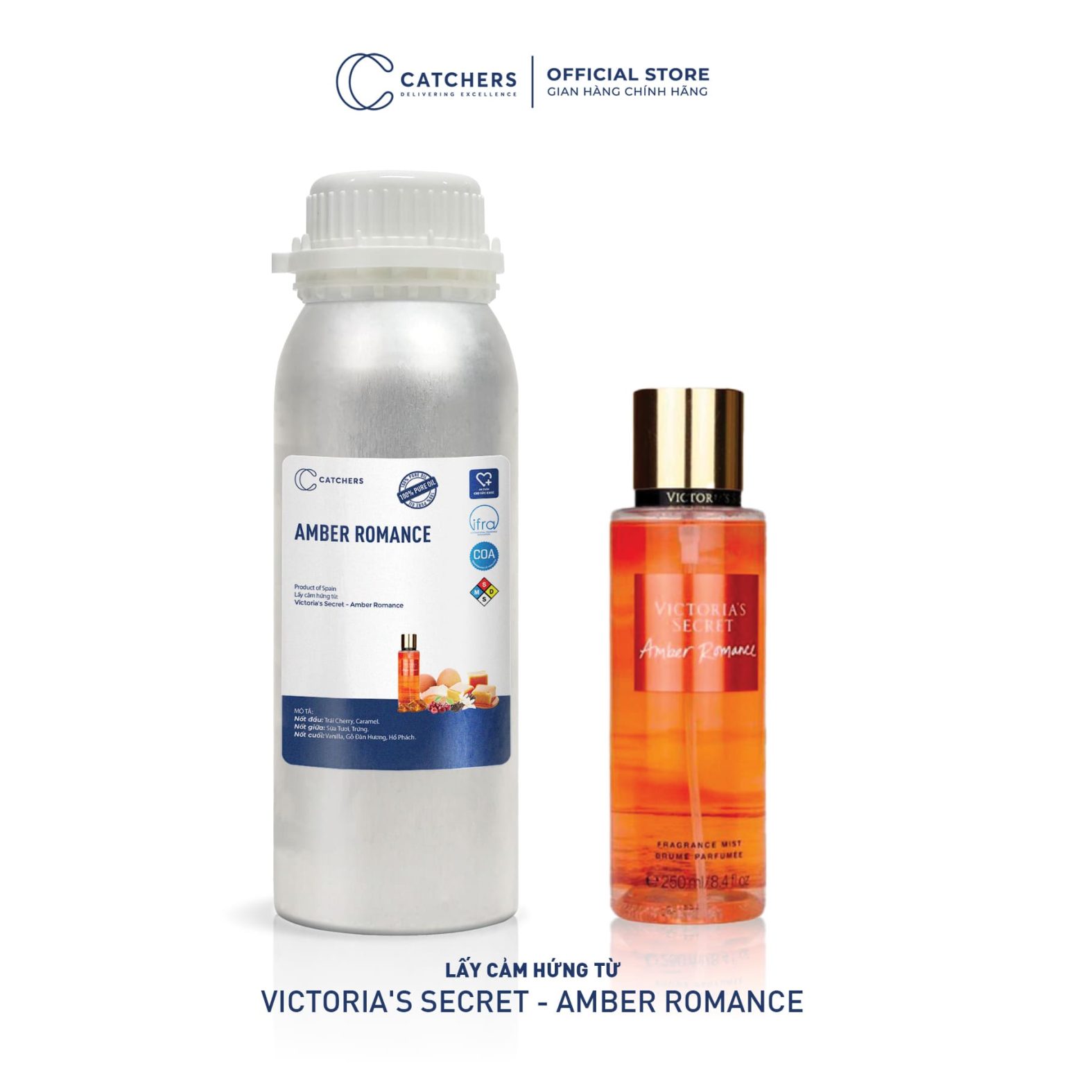 Tinh Dầu Khuếch Tán Amber Romance - Catchers International,. LLC